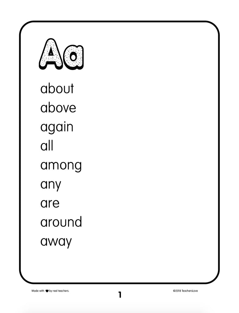 My First Dictionary – TeachersLove