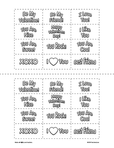Create A Valentine: Shapes All Around – TeachersLove
