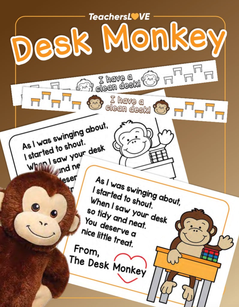 Desk Monkey – TeachersLove