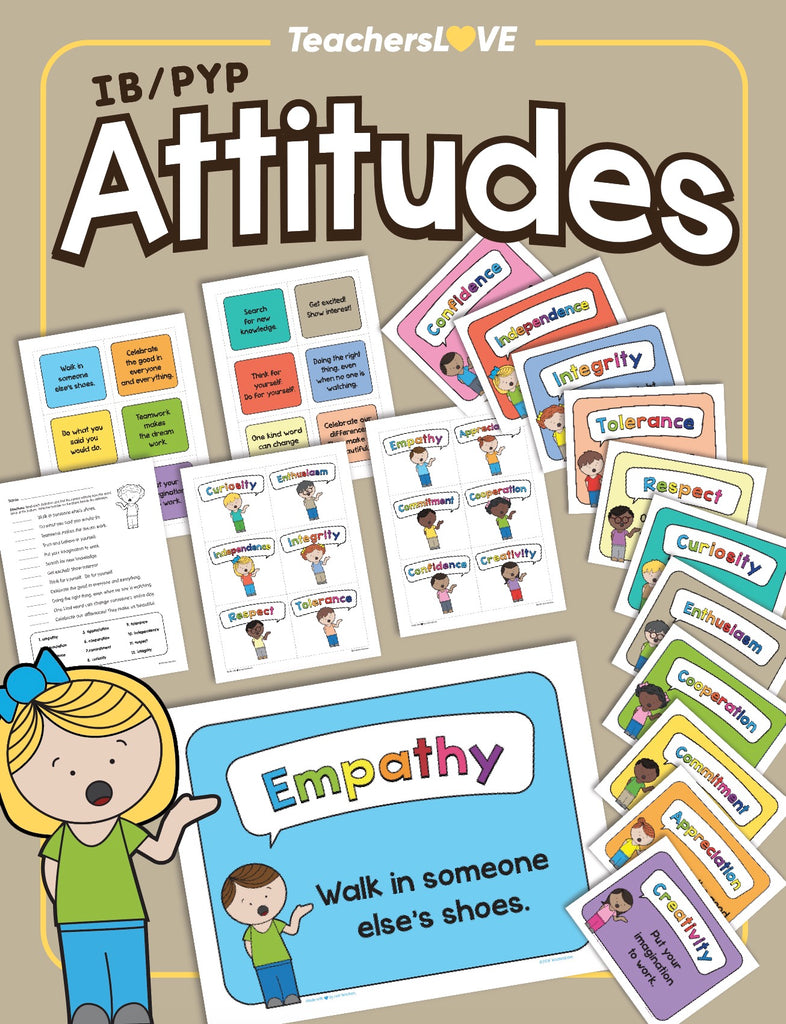 IB/PYP Attitudes – TeachersLove
